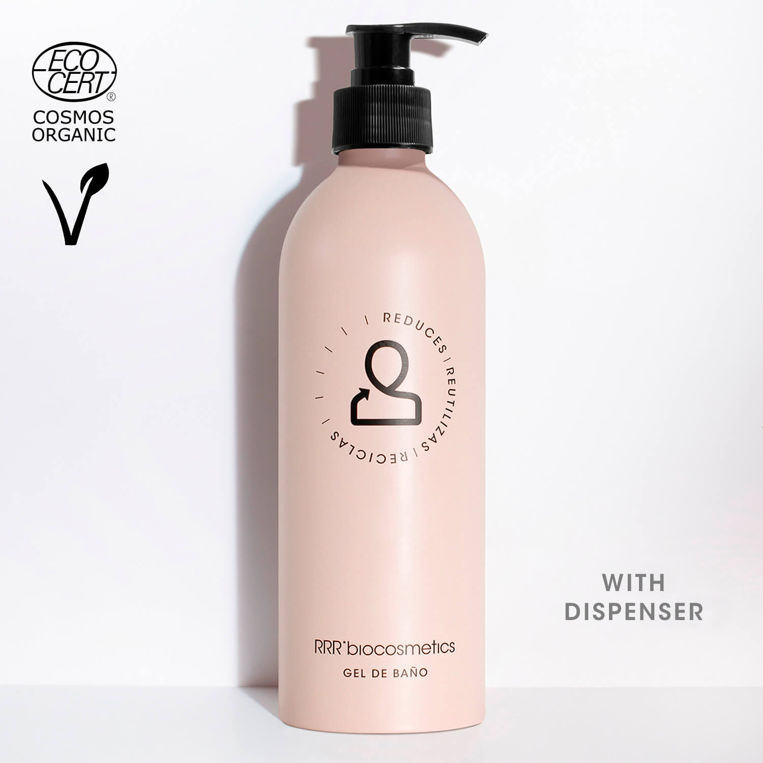 ORGANIC SHOWER GEL 500 ml - RRR'biocosmetics